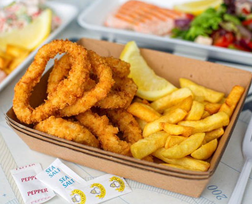 Calamari Meal | Seafresh Tarragindi Fish & Chips